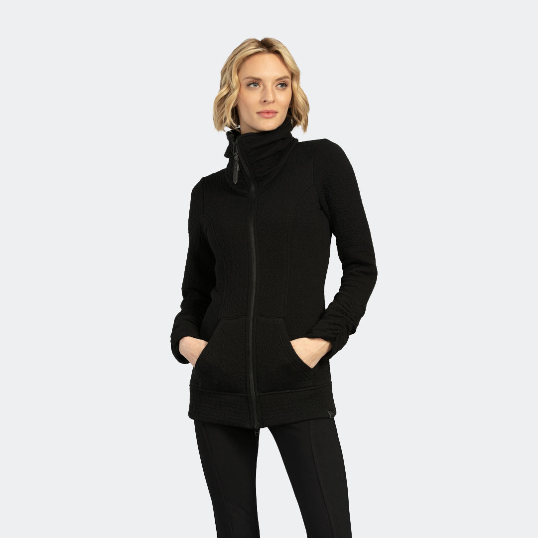 Molly Jacket - Uniquilt - Black | Tonia DeBellis - Fall/Winter 22