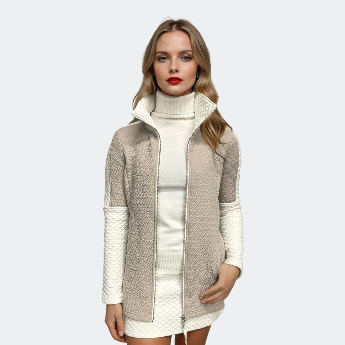 Demi Jacket - Quilt - Fog Multi