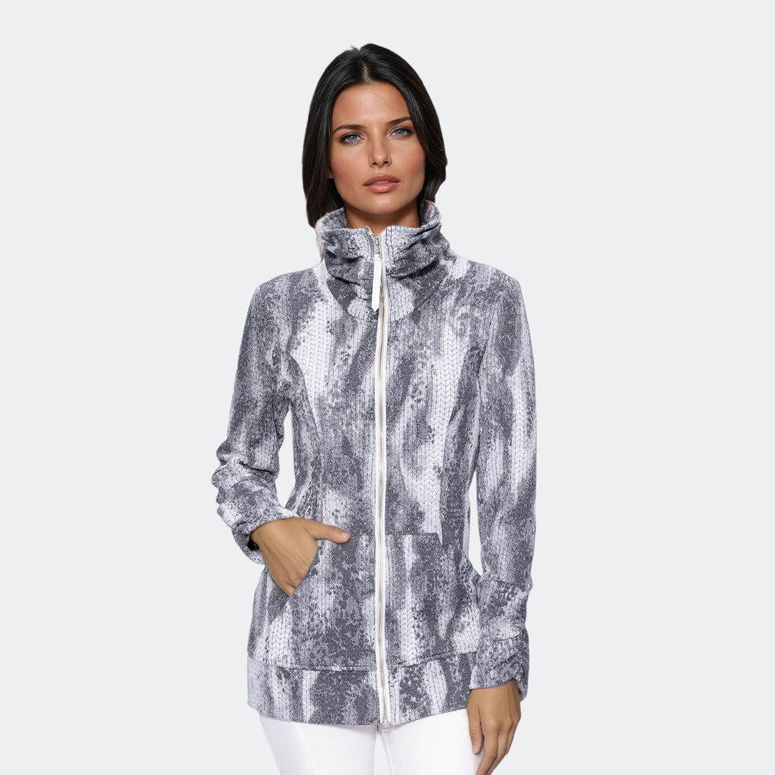 Molly Jacket - Stitch - Grey Multi