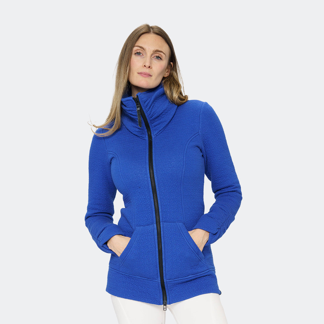 Molly Jacket - Uniquilt - Cobalt | Tonia DeBellis