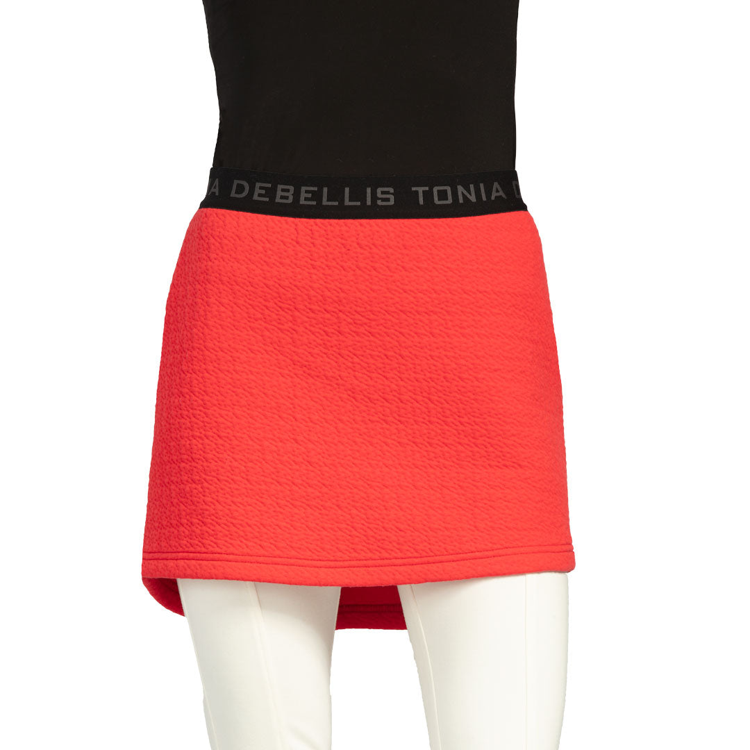 Ski Skirt in Uniquilt Maple | Tonia DeBellis - Designer Sportswear Made ...